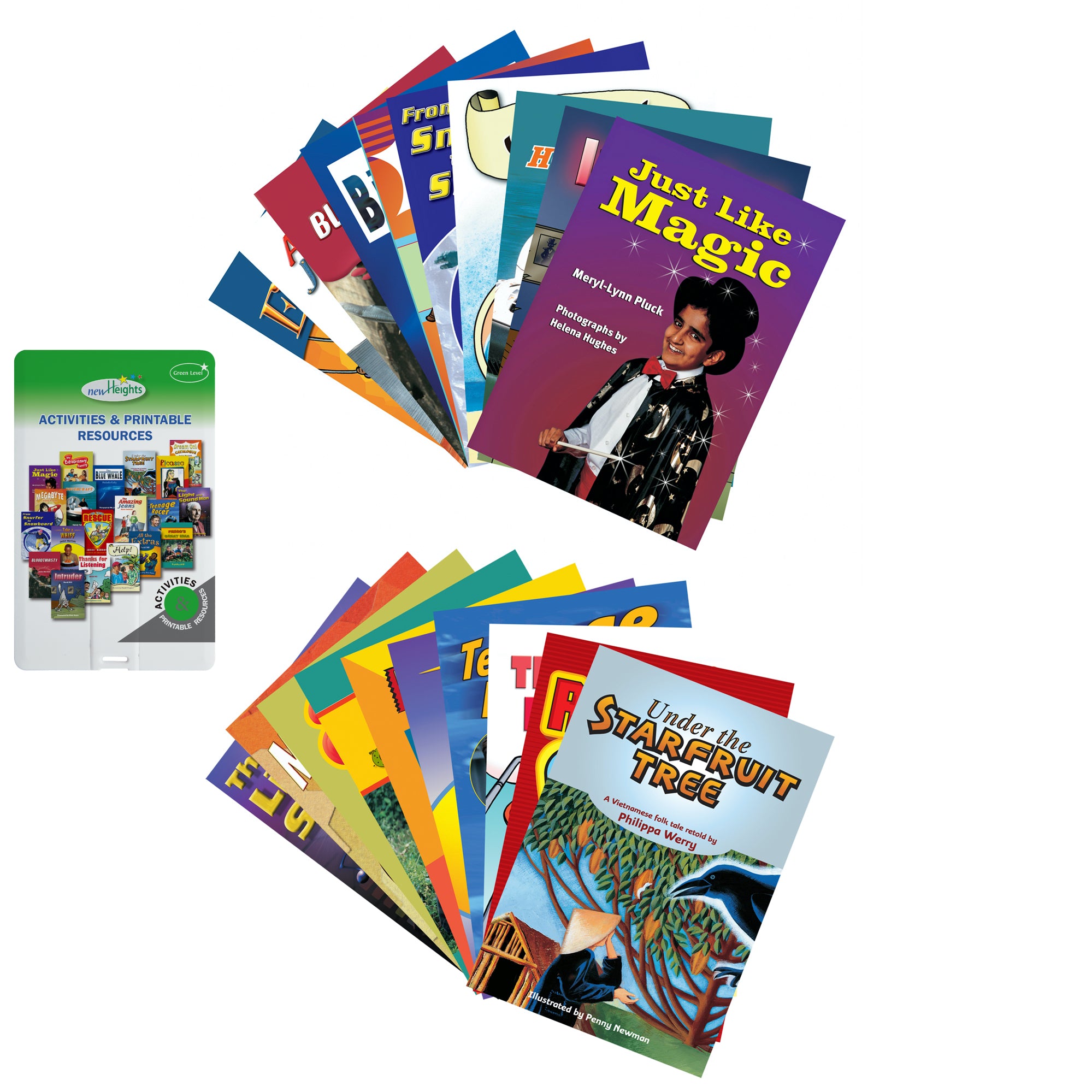 20-Book Set & Activities: GREEN SERIES – Rainbow Reading Australia